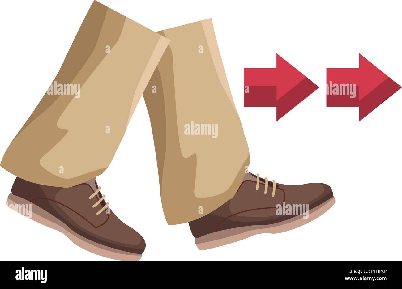 Alzheimer shaking legs walking Stock Vector Image & Art - Alamy