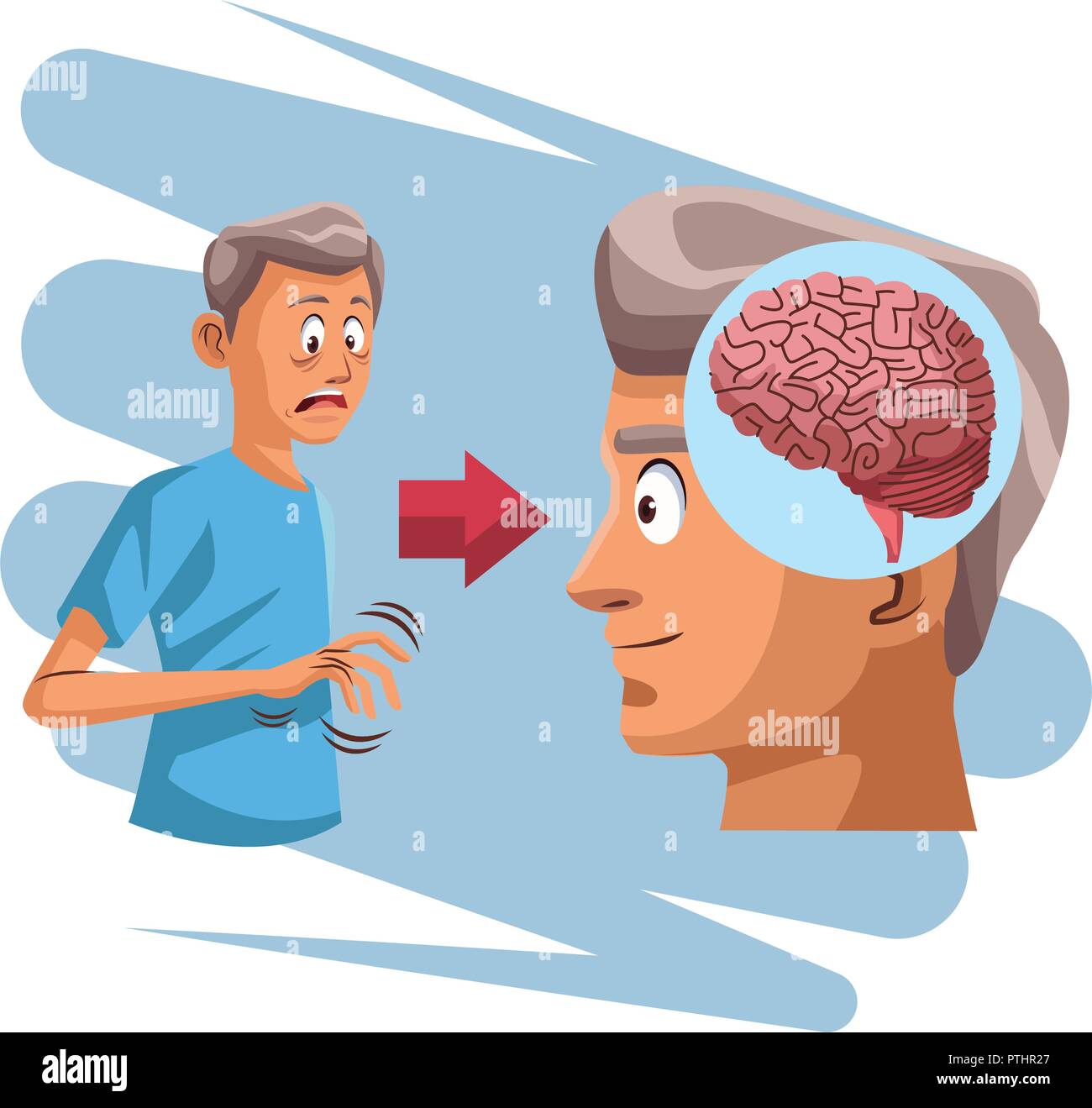 Alzheimer brain disease Stock Vector Image & Art - Alamy