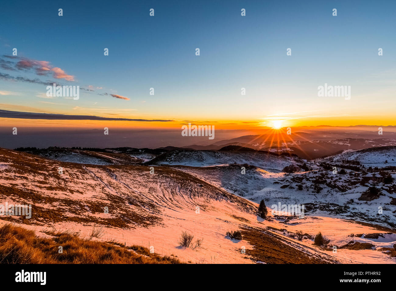 Italy Veneto Monte Grappa Stock Photo - Alamy