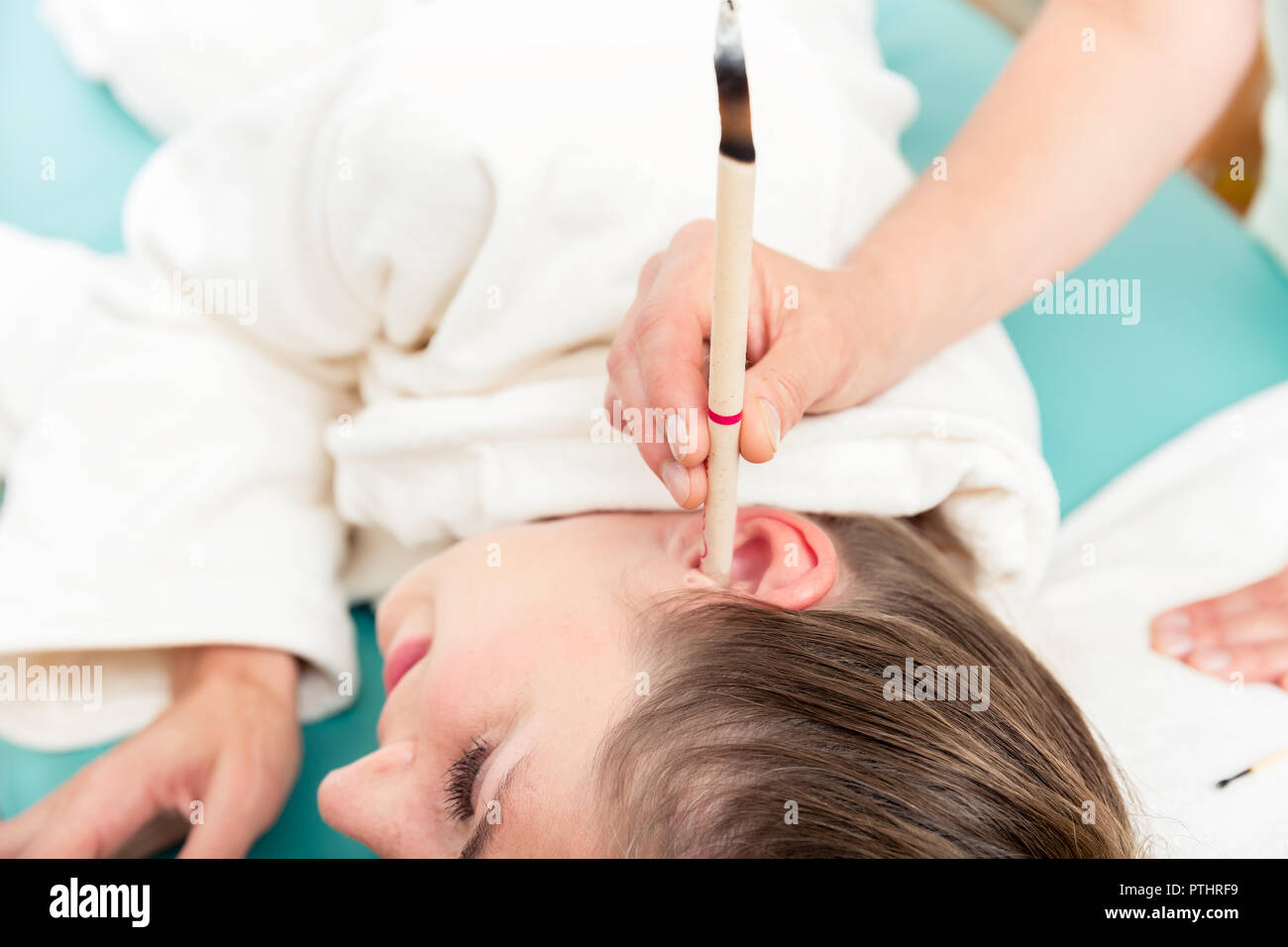 Ear candle hi-res stock photography and images - Alamy