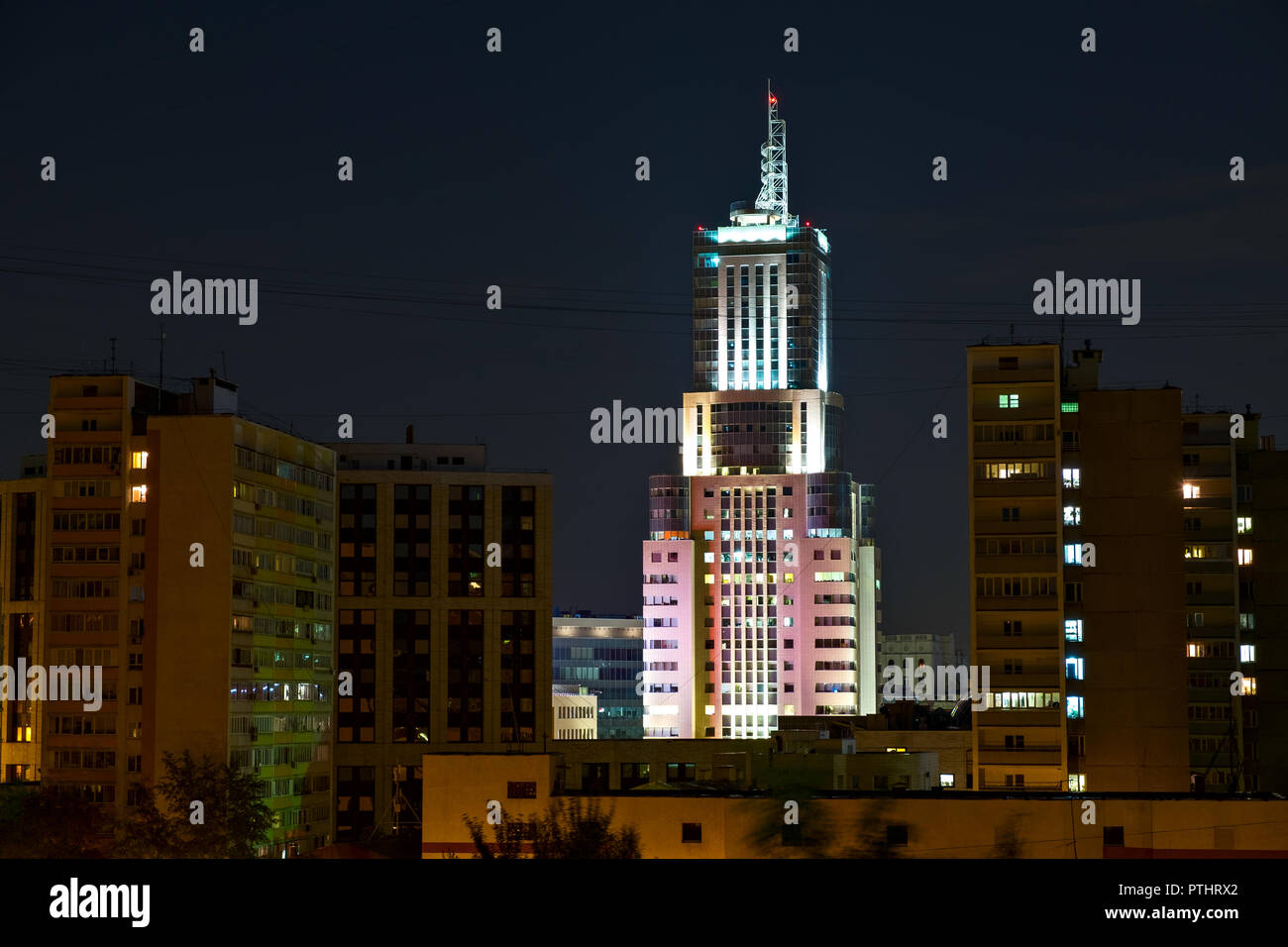 Skyscraper spire hi-res stock photography and images - Alamy