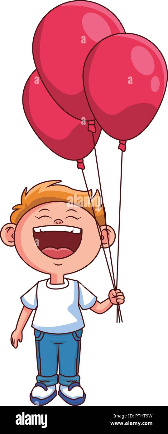 Happy boy cartoon Stock Vector Image & Art - Alamy