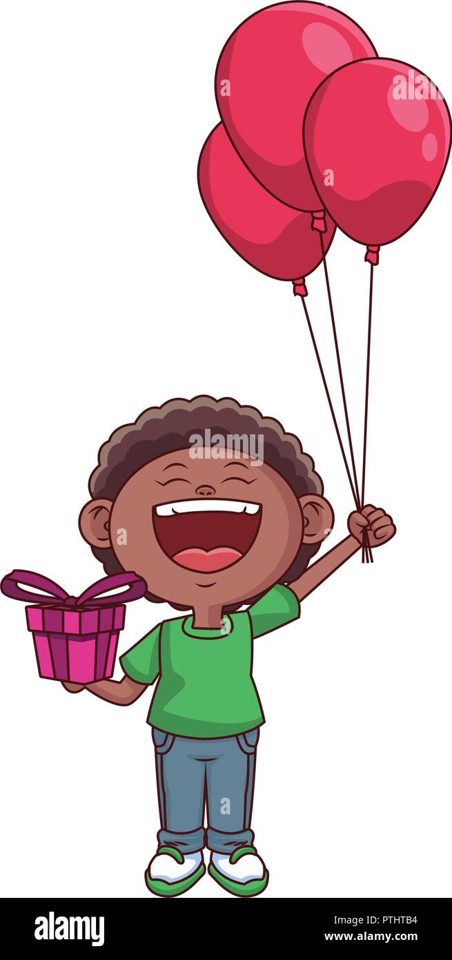 Happy boy cartoon Stock Vector Image & Art - Alamy