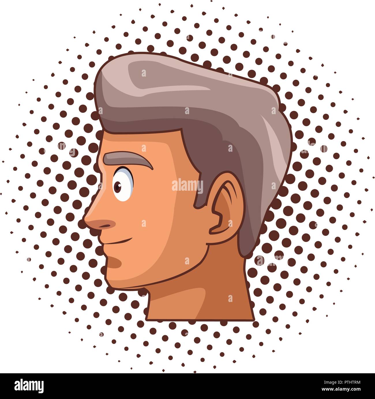 Old Man Face Profile Stock Vector Image And Art Alamy