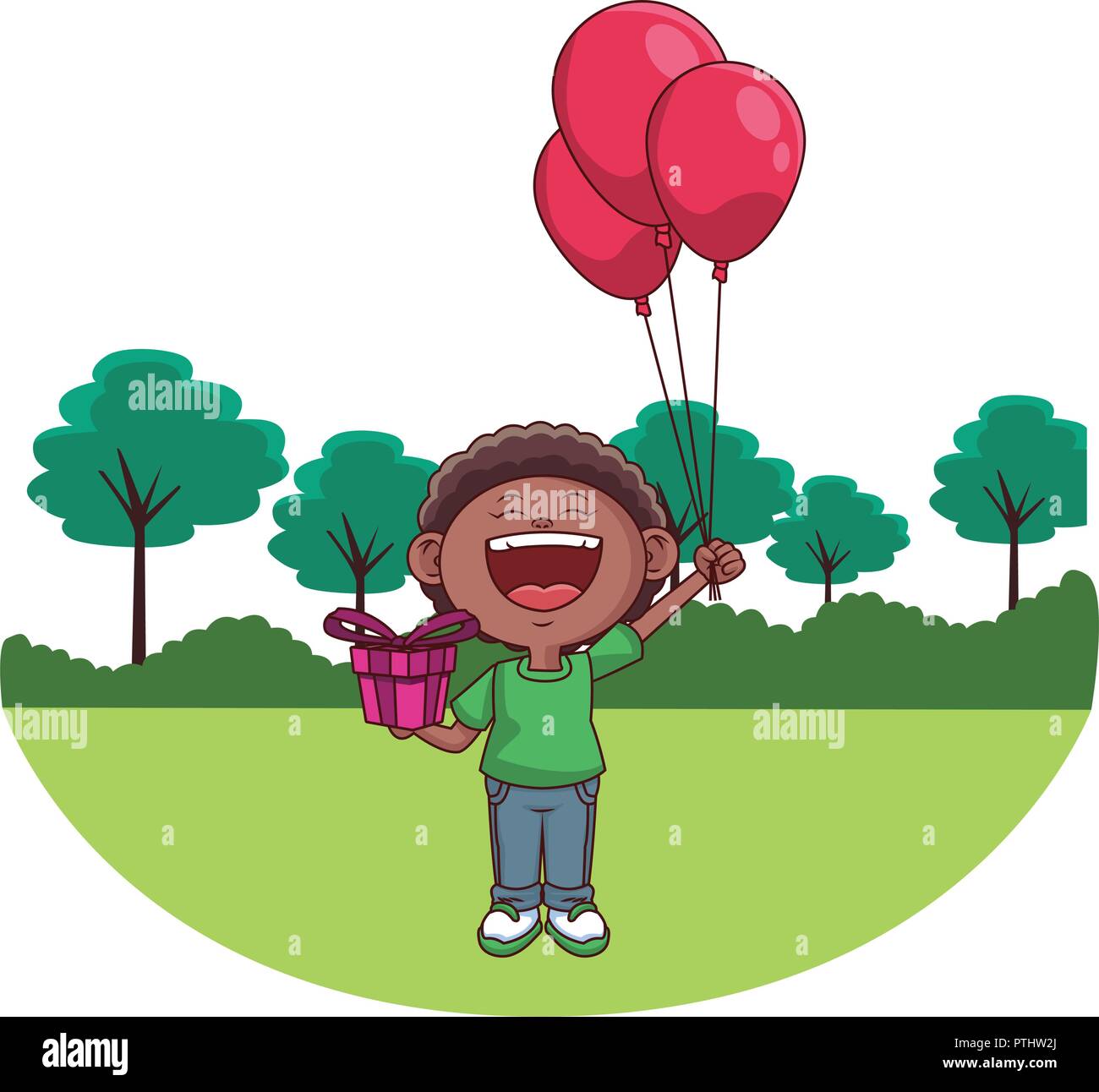 Cute kids cartoons Stock Vector Image & Art - Alamy