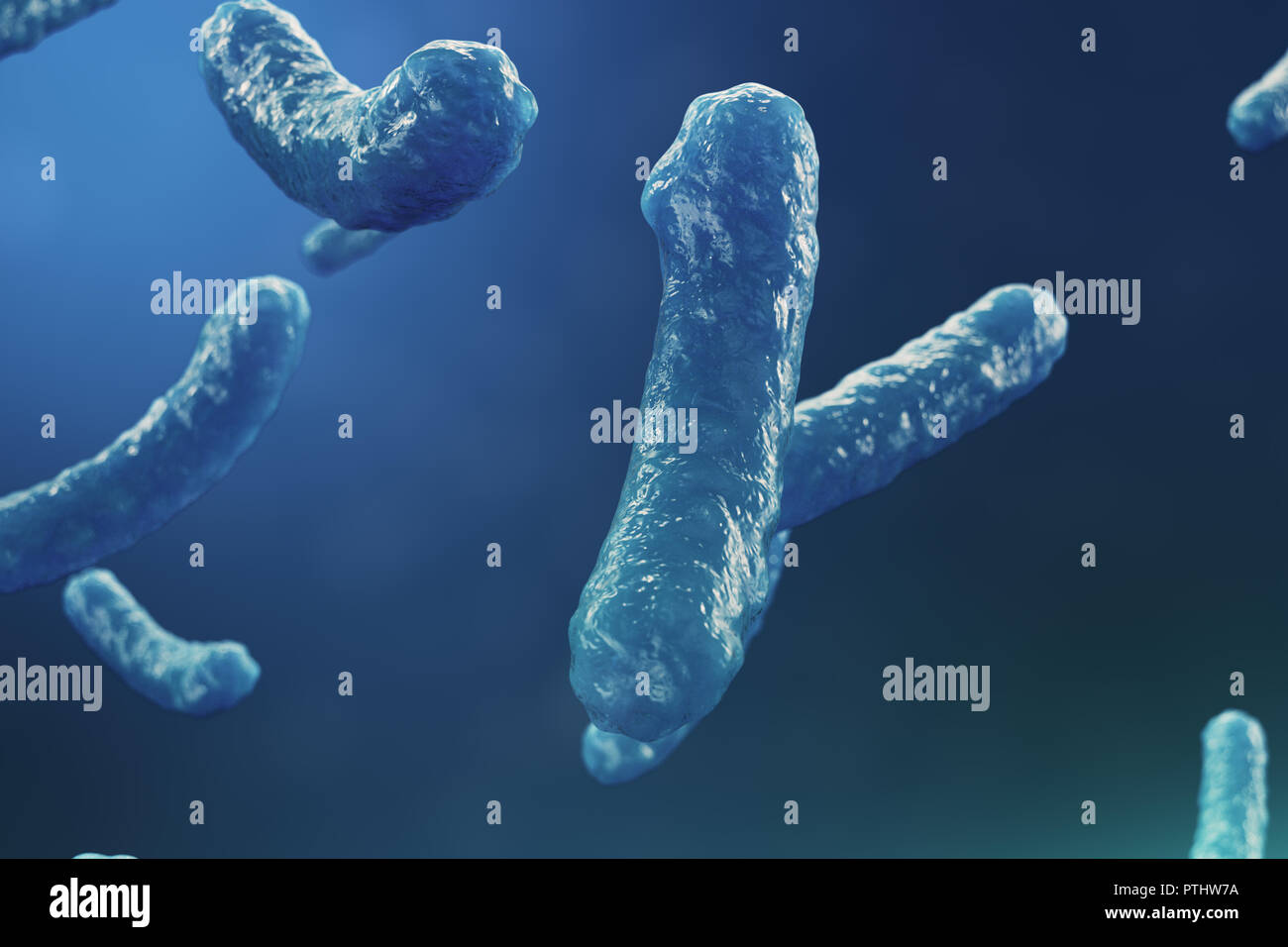 3D illustration virus backgorund. Virus influenza, hepatitis, AIDS, E ...