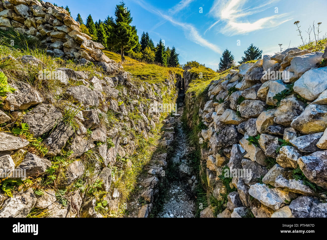 Trench First World War High Resolution Stock Photography and Images - Alamy
