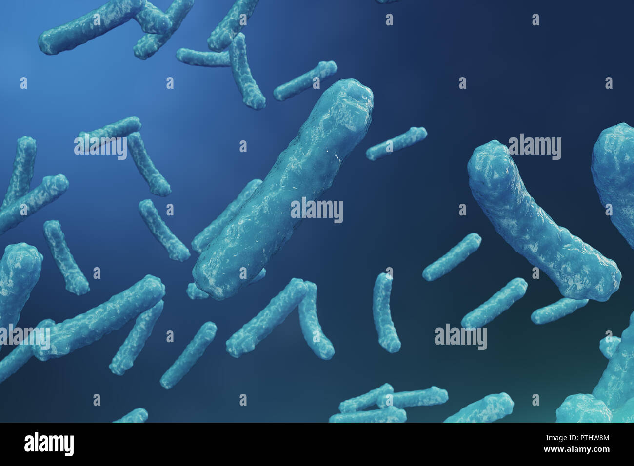 3D illustration virus backgorund. Virus influenza, hepatitis, AIDS, E ...