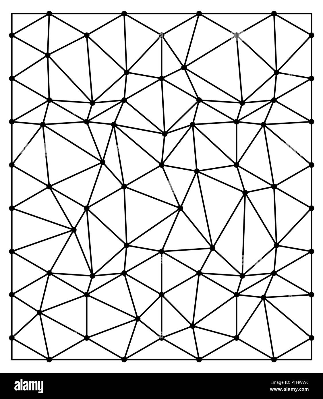 abstract triangle with dots seamless pattern wallpaper design Stock ...