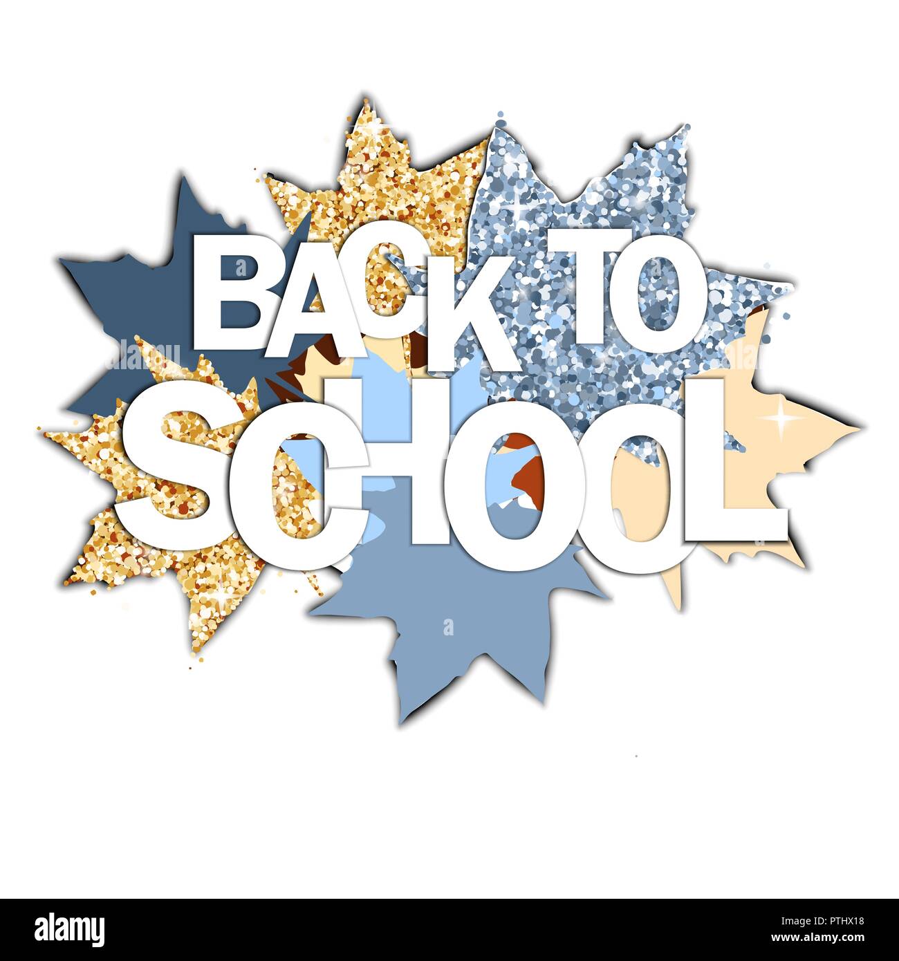 Cute vector autumn text Cut Out Stock Images & Pictures - Alamy