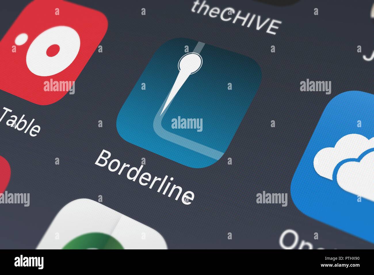 London, United Kingdom - October 09, 2018: The Borderline - Life On The ...