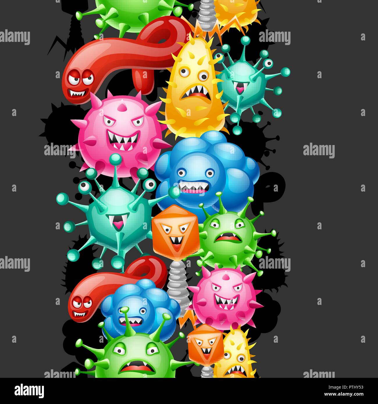 Bacteriophage bacteria Stock Vector Images - Alamy