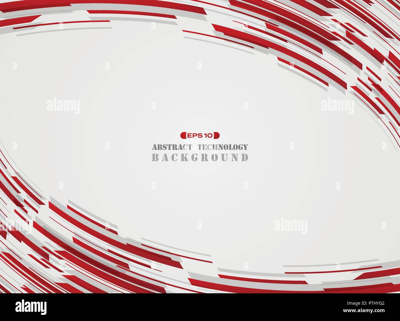 Abstract hi tech vector red background hi-res stock photography and ...