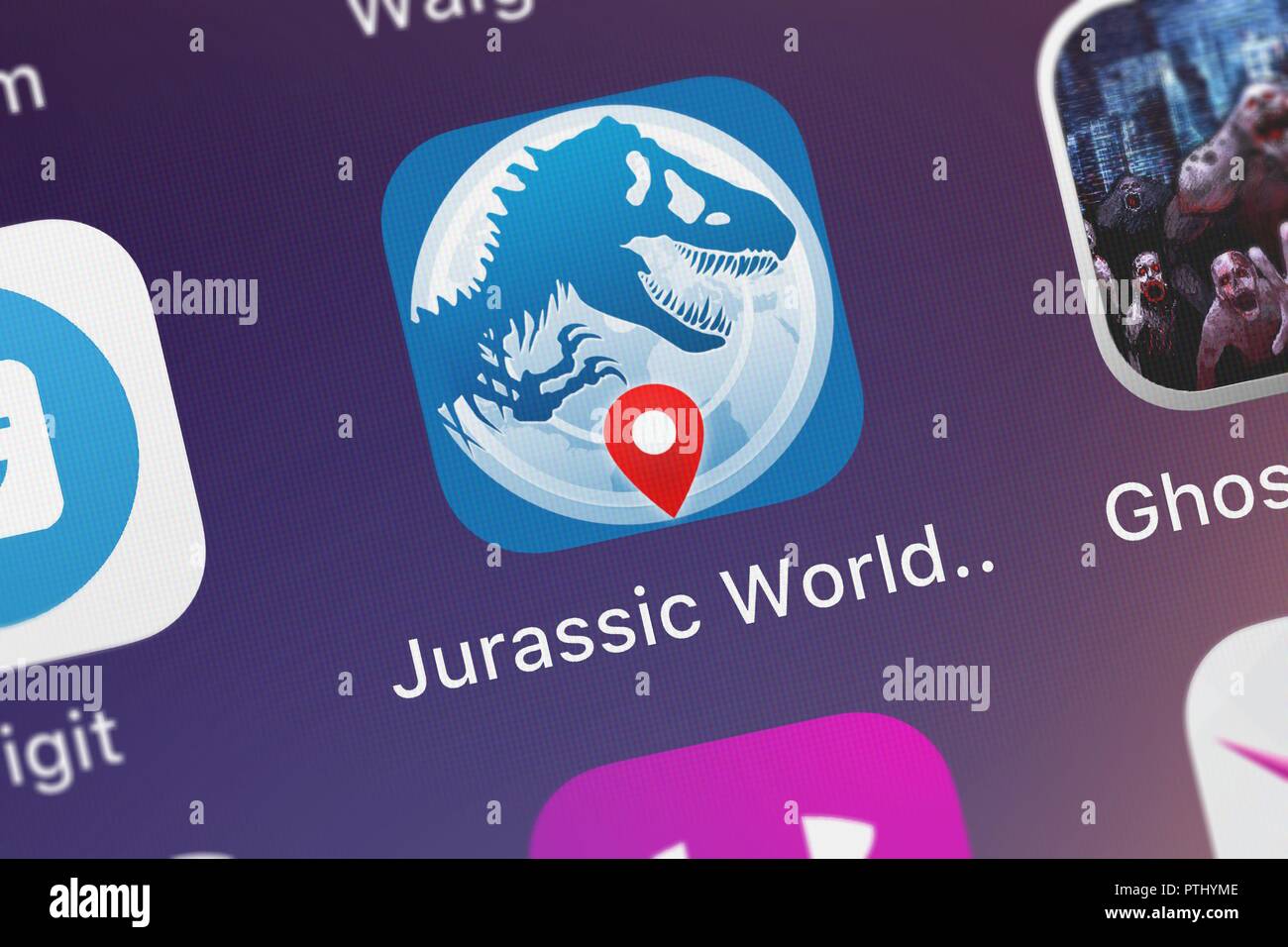 Jurassic world alive hi-res stock photography and images - Alamy
