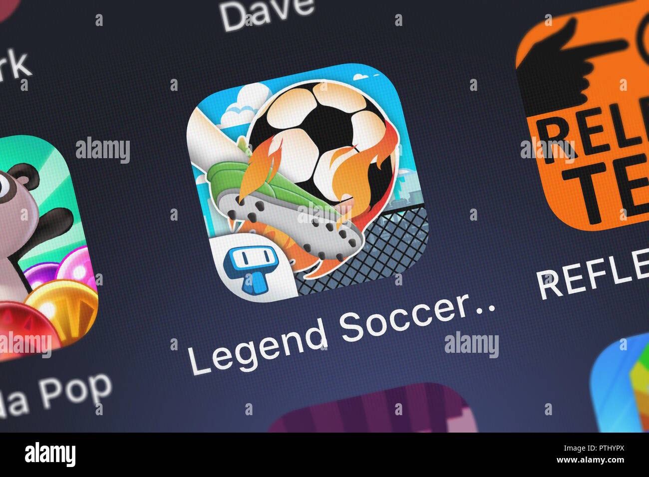 Legend soccer clicker hi-res stock photography and images - Alamy