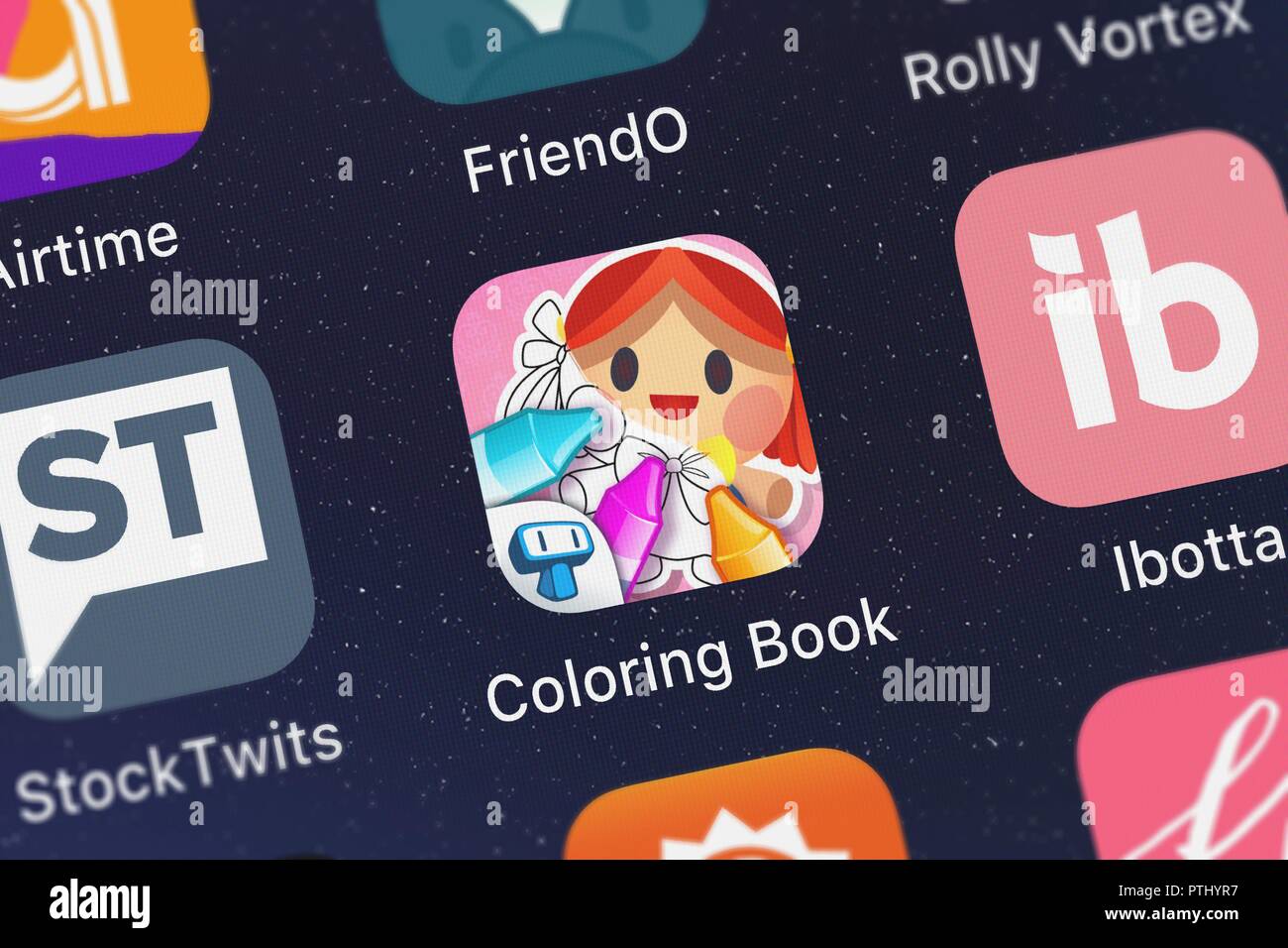 Tapps coloring book hi-res stock photography and images - Alamy