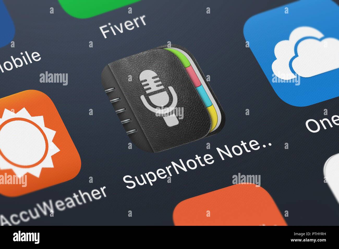 Supernote notes recorderphoto hi-res stock photography and images - Alamy