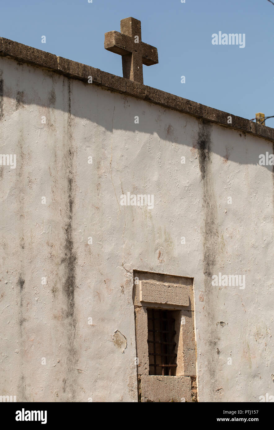 Cross of a church Stock Photo - Alamy