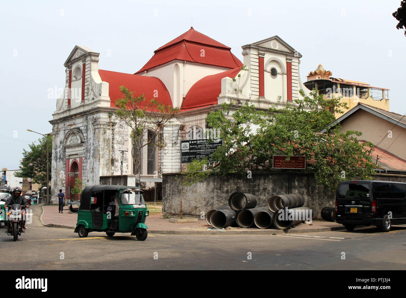 Translation: The Dutch Reformed Church at Wolvendaal Street in Colombo ...