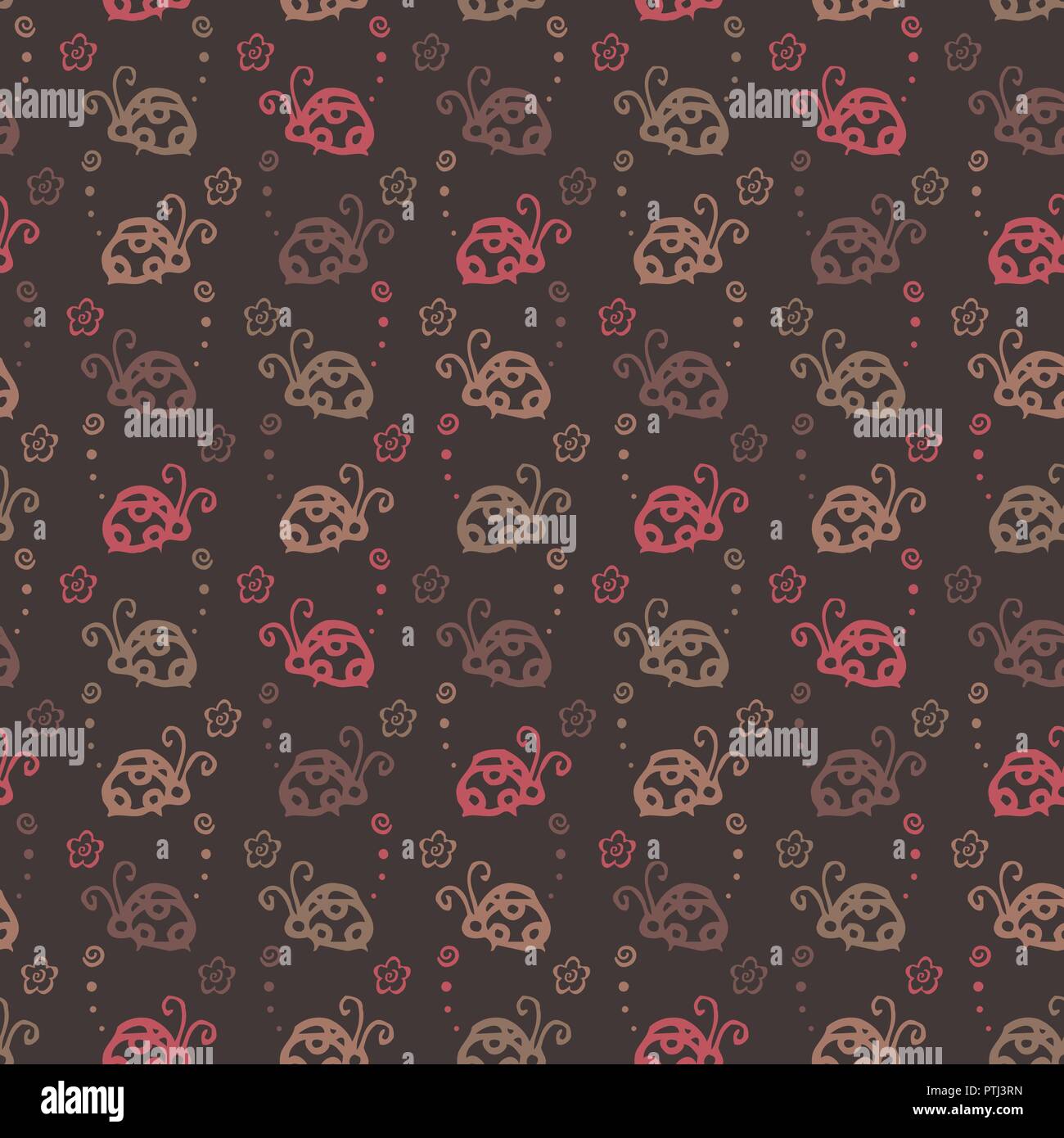 Shiny red beetle Stock Vector Images - Alamy