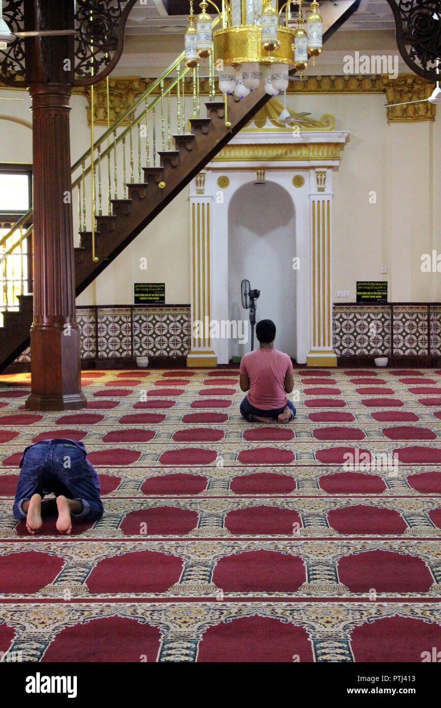 Inside A Mosque Prayer Hall