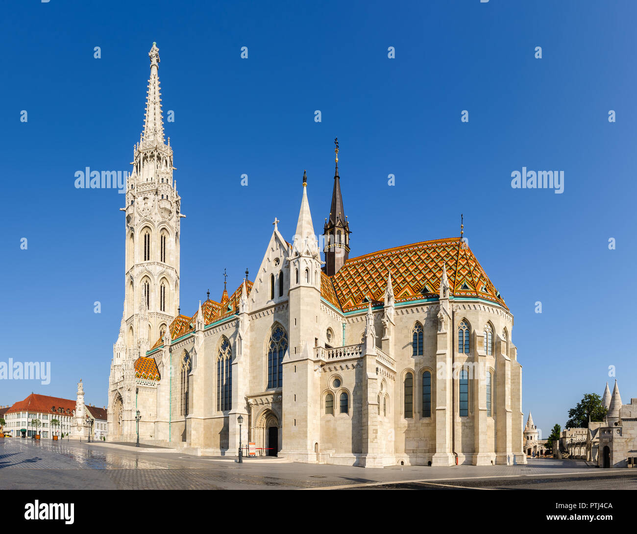 St Mathias Church in Budapest Stock Photo - Alamy