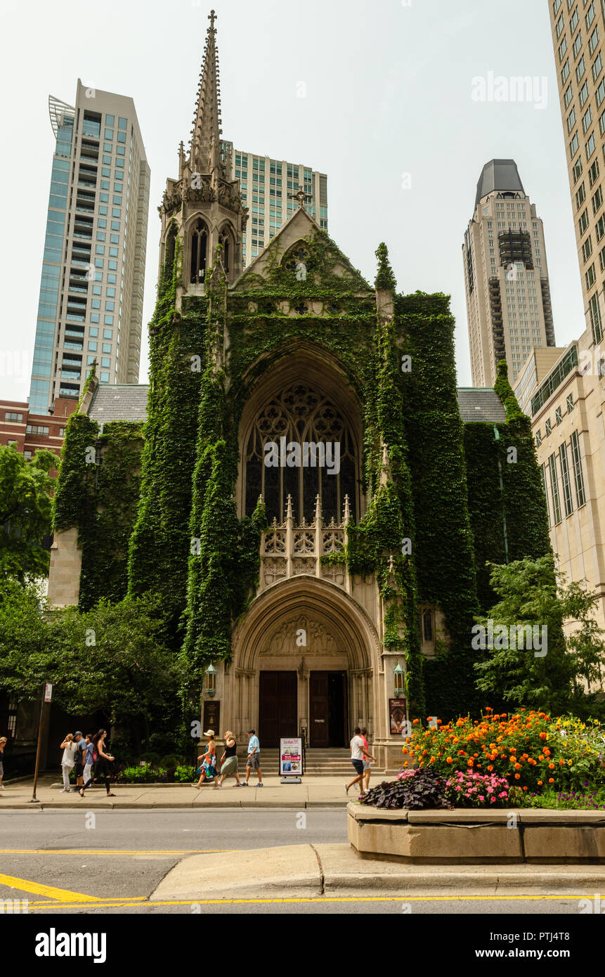 Fourth Presbyterian Church in Chicago Stock Photo - Alamy