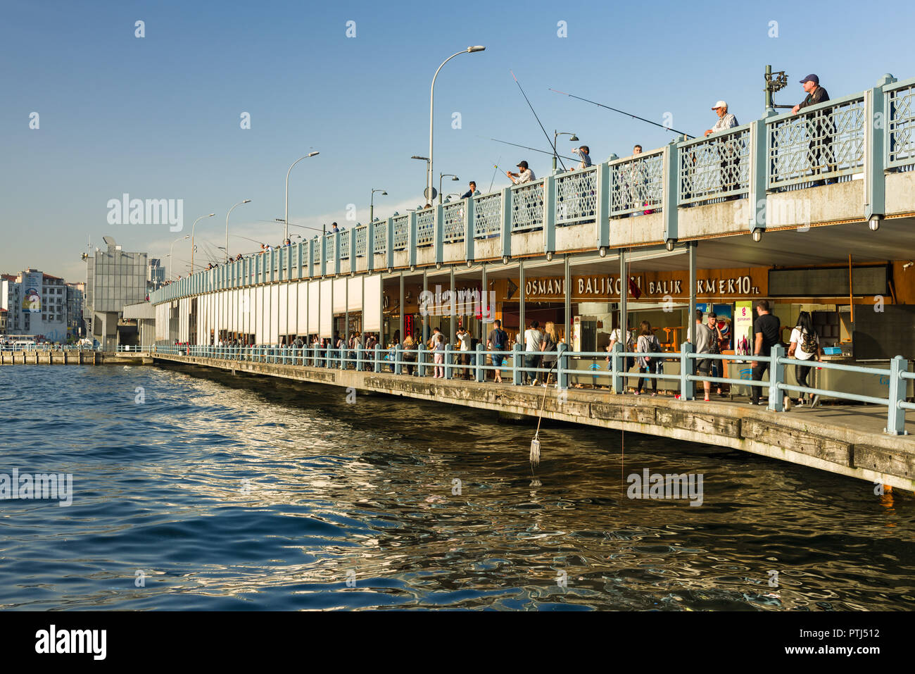 Fishing in the bosphorus hi-res stock photography and images - Alamy