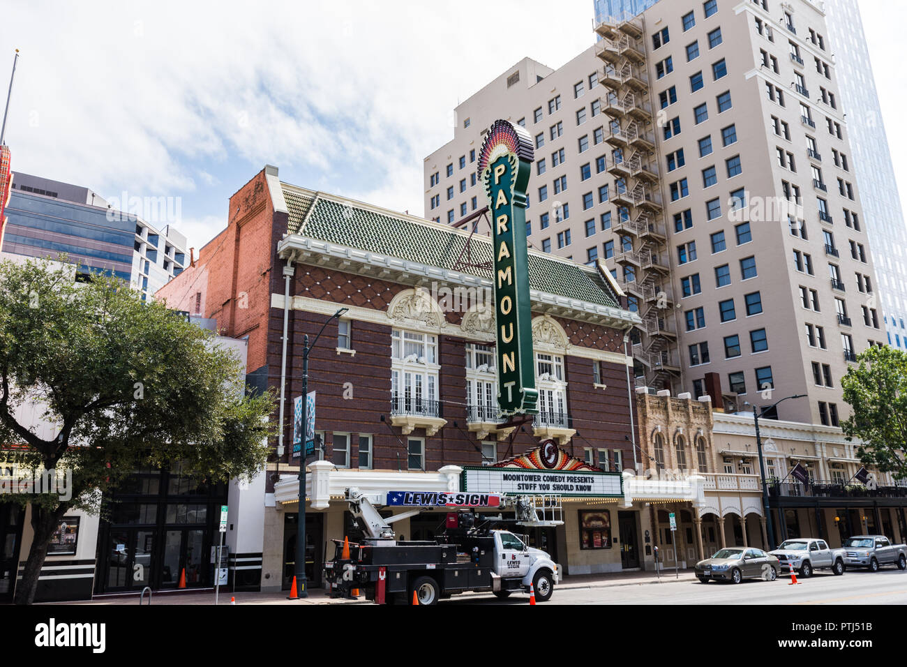 Downtown Buildings in Austin, Texas Stock Photo - Alamy