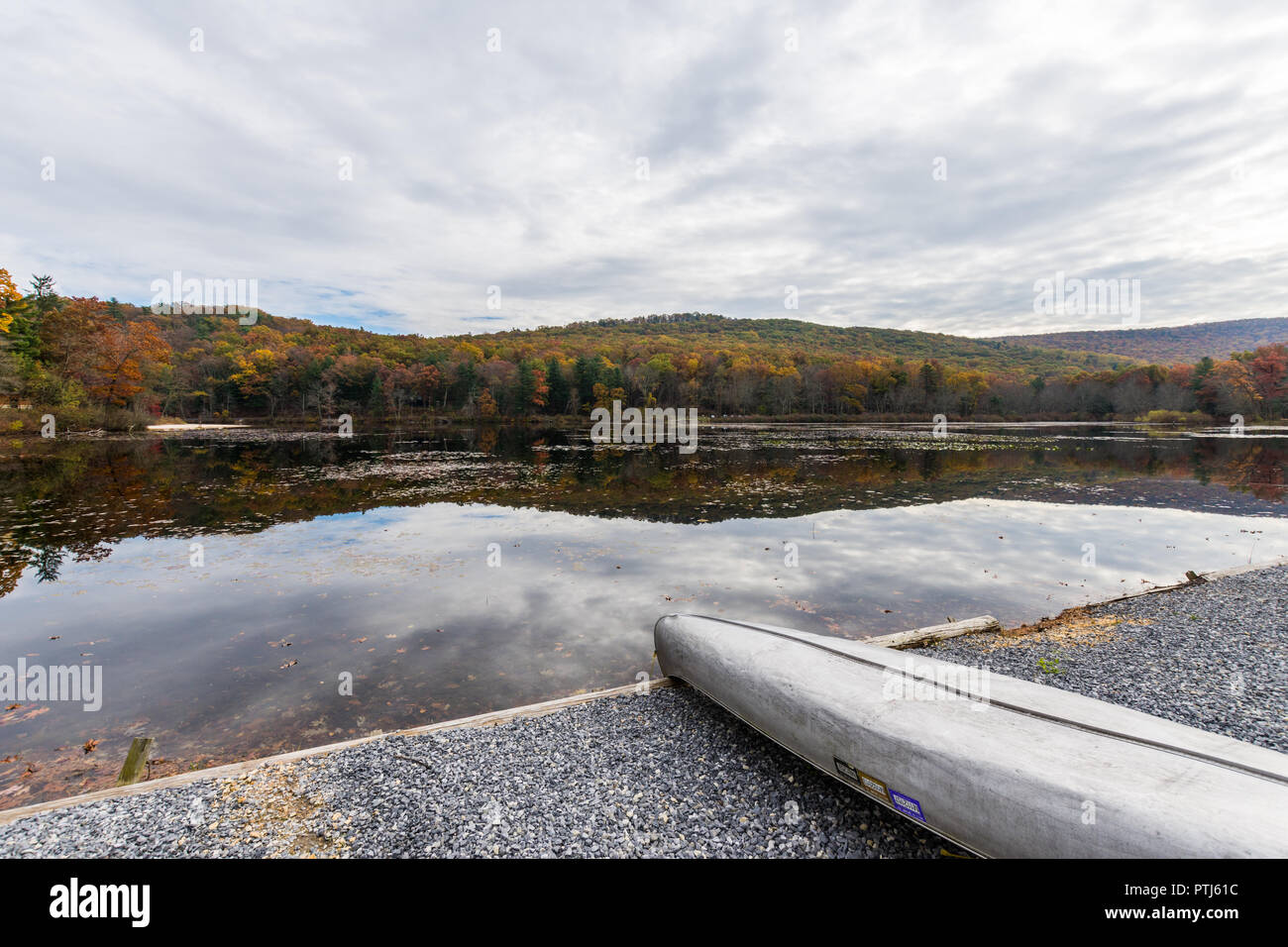 Laurel Lake Recreational Area in Pine Grove Furnace State Park in ...