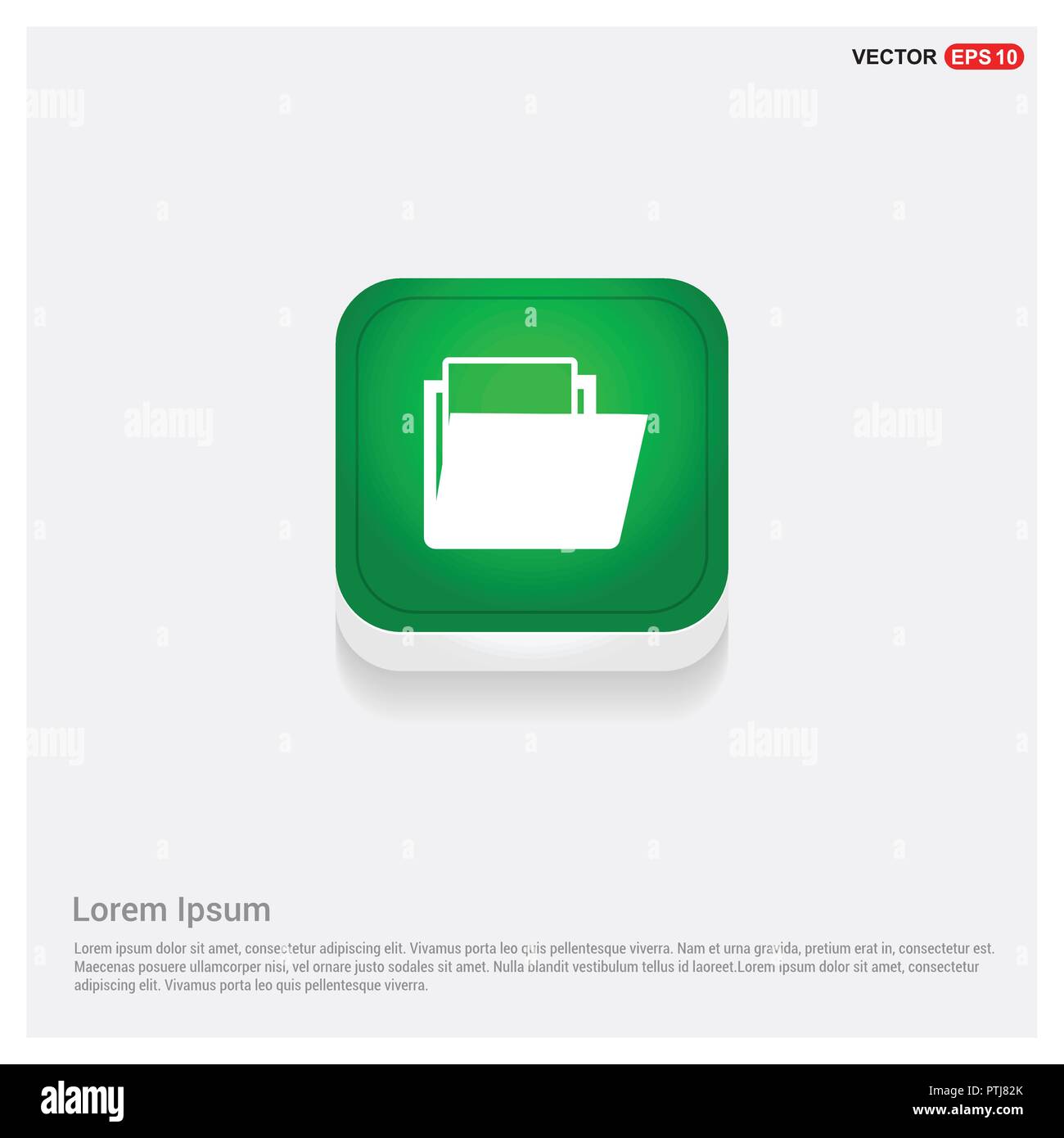 Data folder icon Stock Vector Image & Art - Alamy