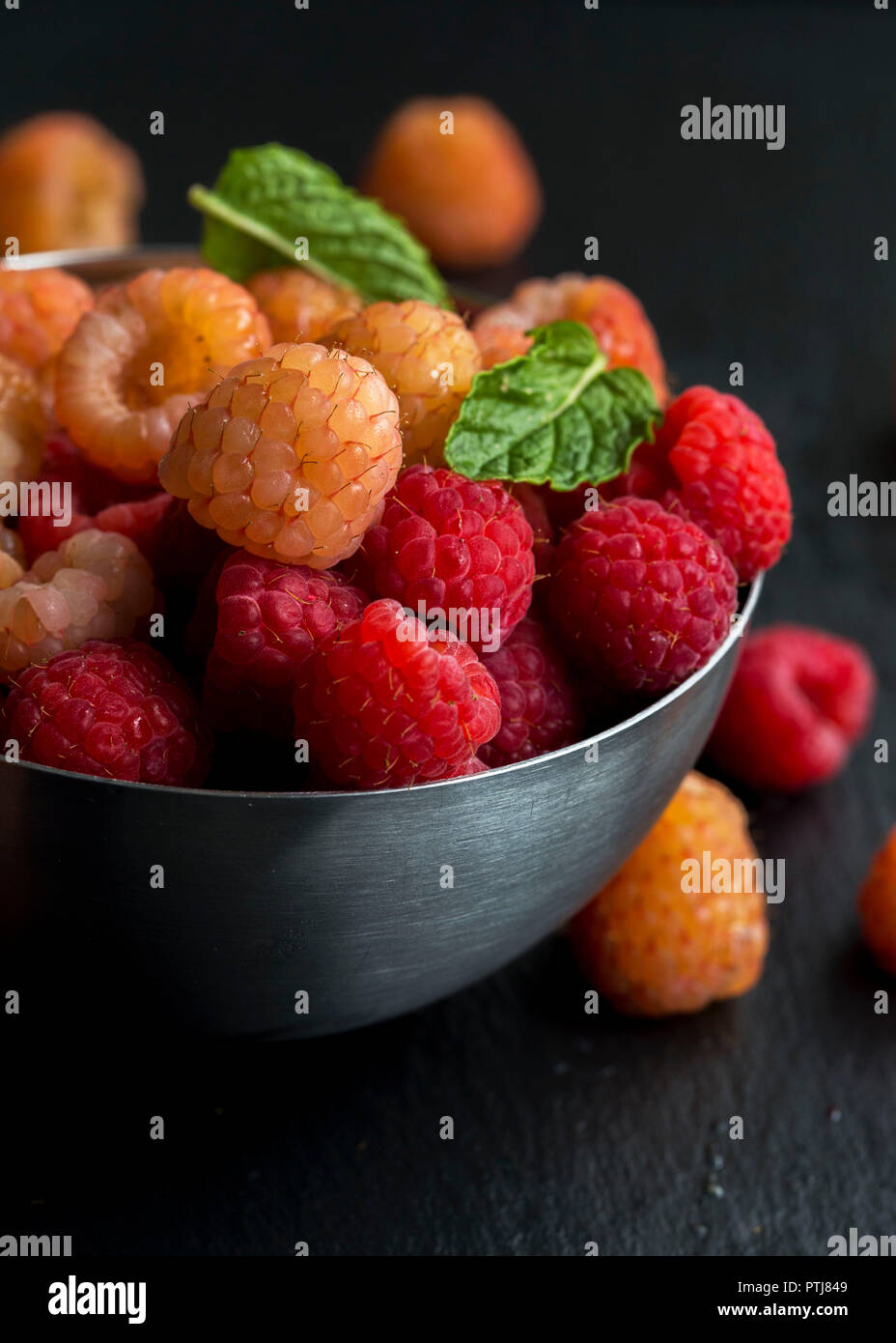 Different shades of Raspberries Stock Photo - Alamy
