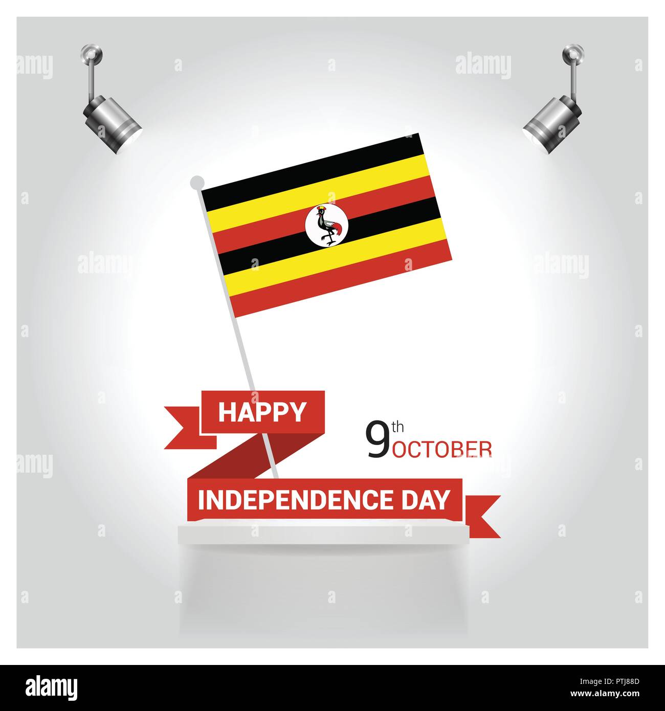 Happy independence day uganda hi-res stock photography and images - Alamy
