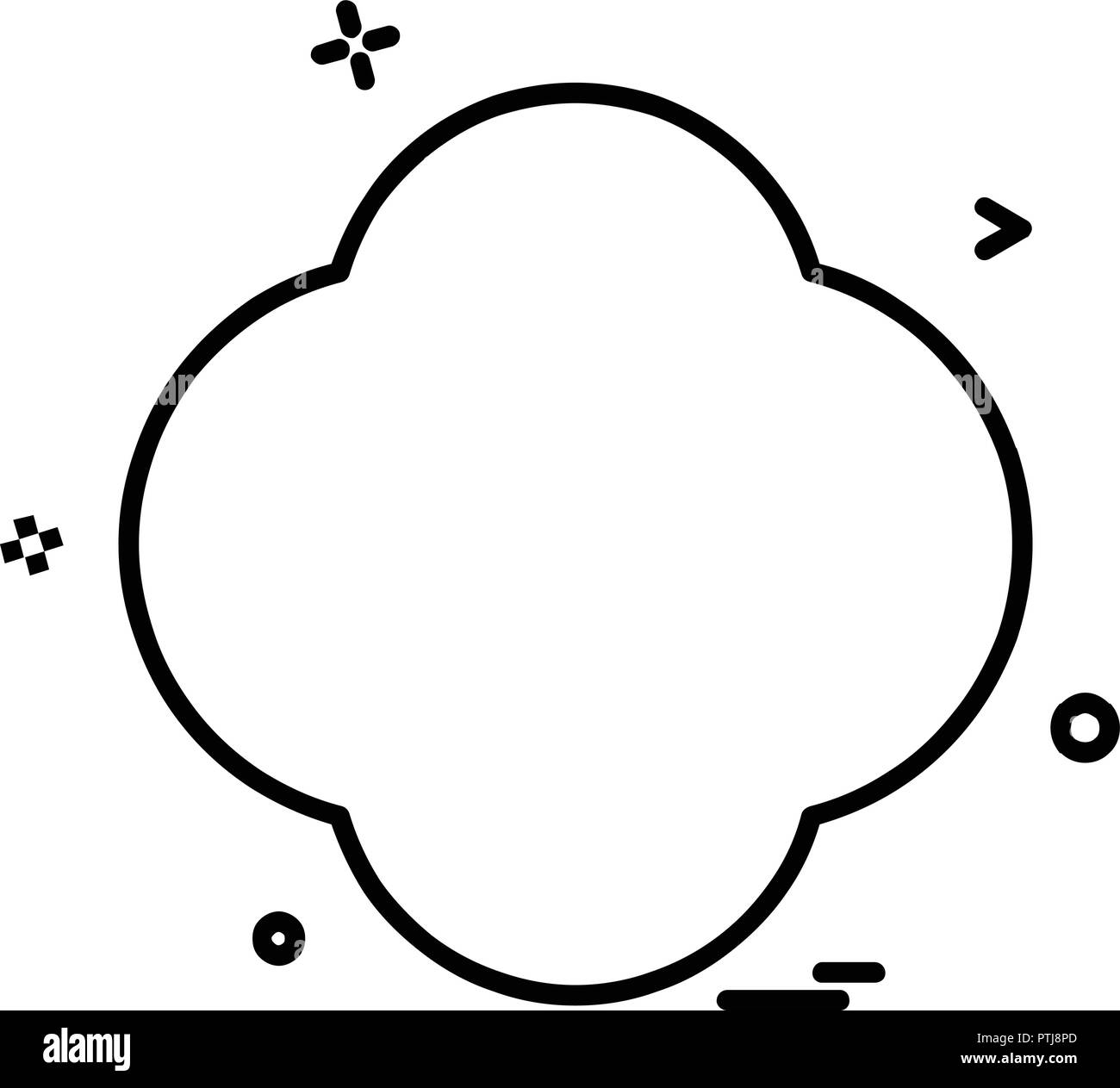 Shape icon design vector Stock Vector Image & Art - Alamy