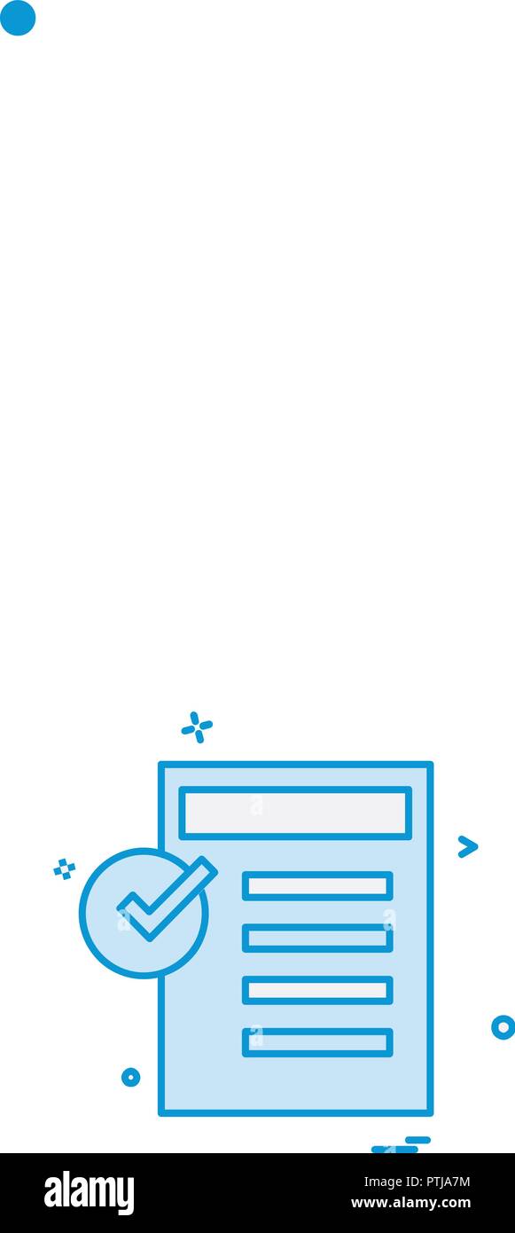 Text icon design vector Stock Vector Image & Art - Alamy