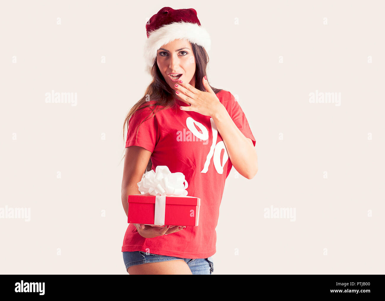 Lady santa hi-res stock photography and images - Alamy