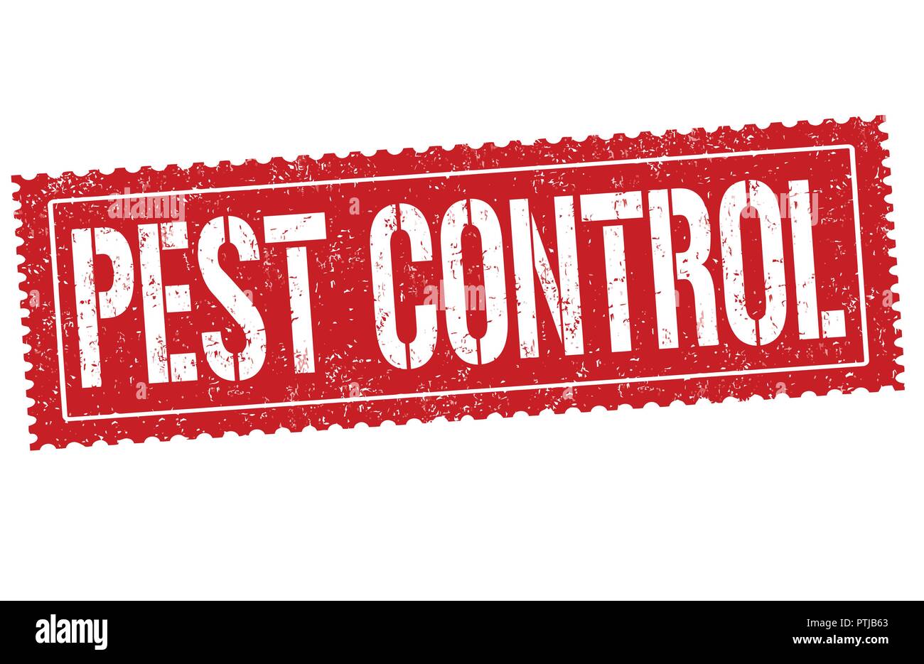 Pest control sign hi-res stock photography and images - Alamy
