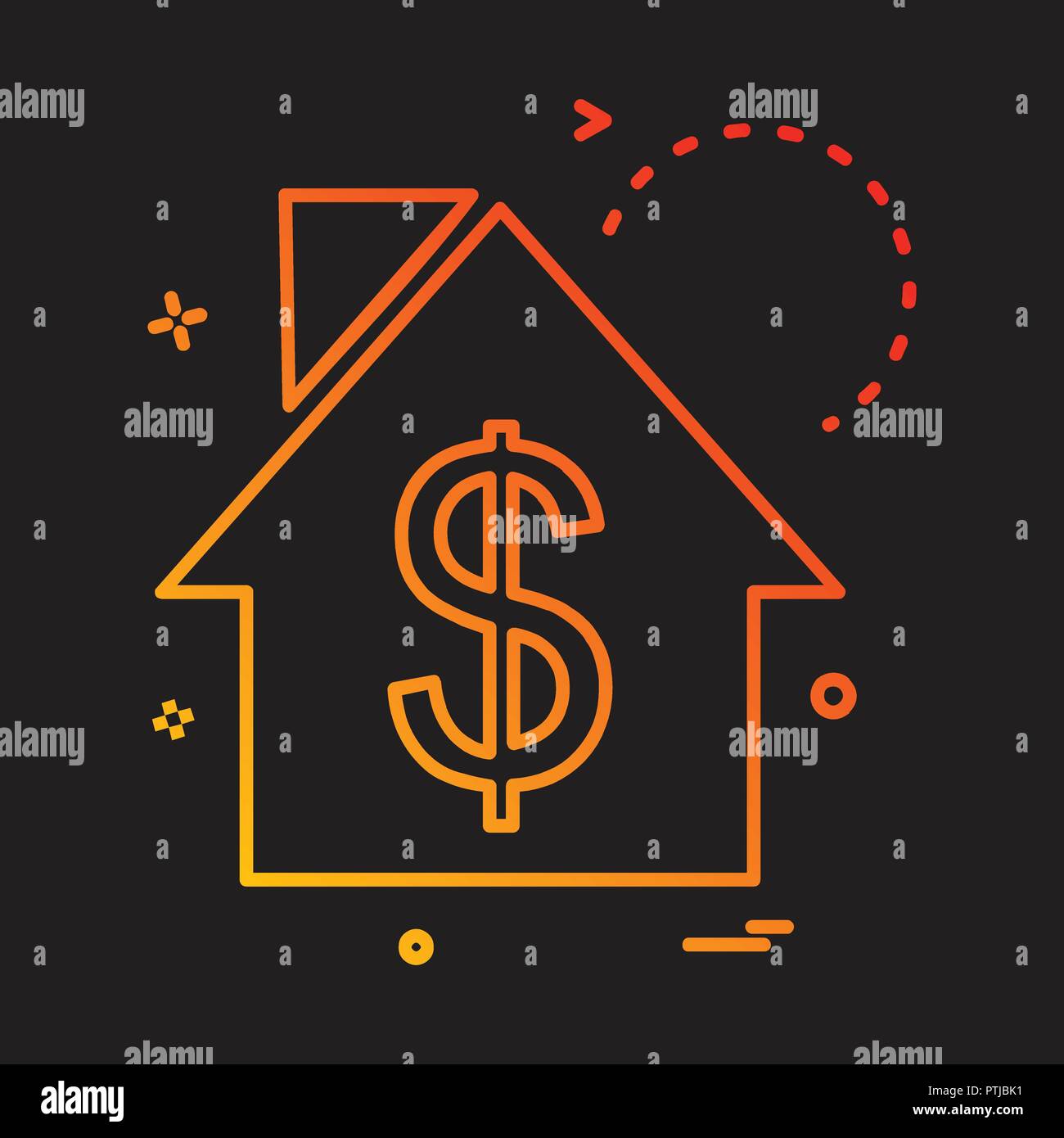 Real Estate icon design vector Stock Vector Image & Art - Alamy