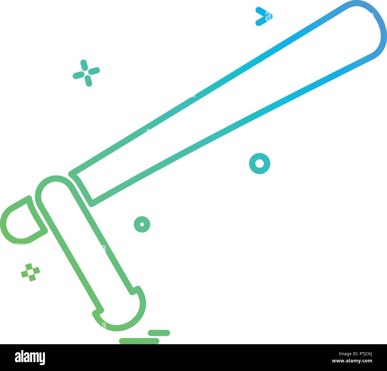 Police baton drawing hi-res stock photography and images - Alamy