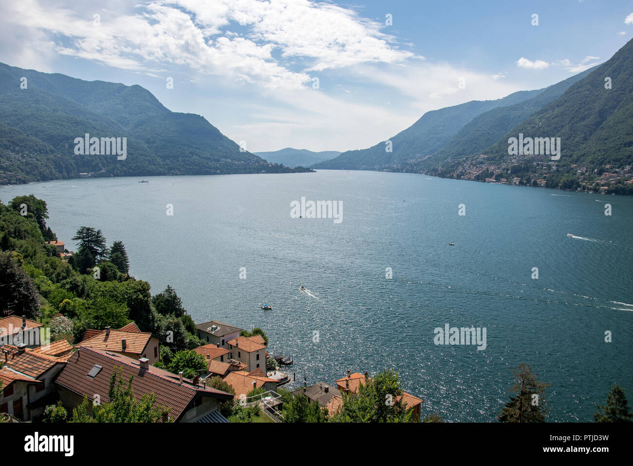 Como lake, Italy Stock Photo - Alamy