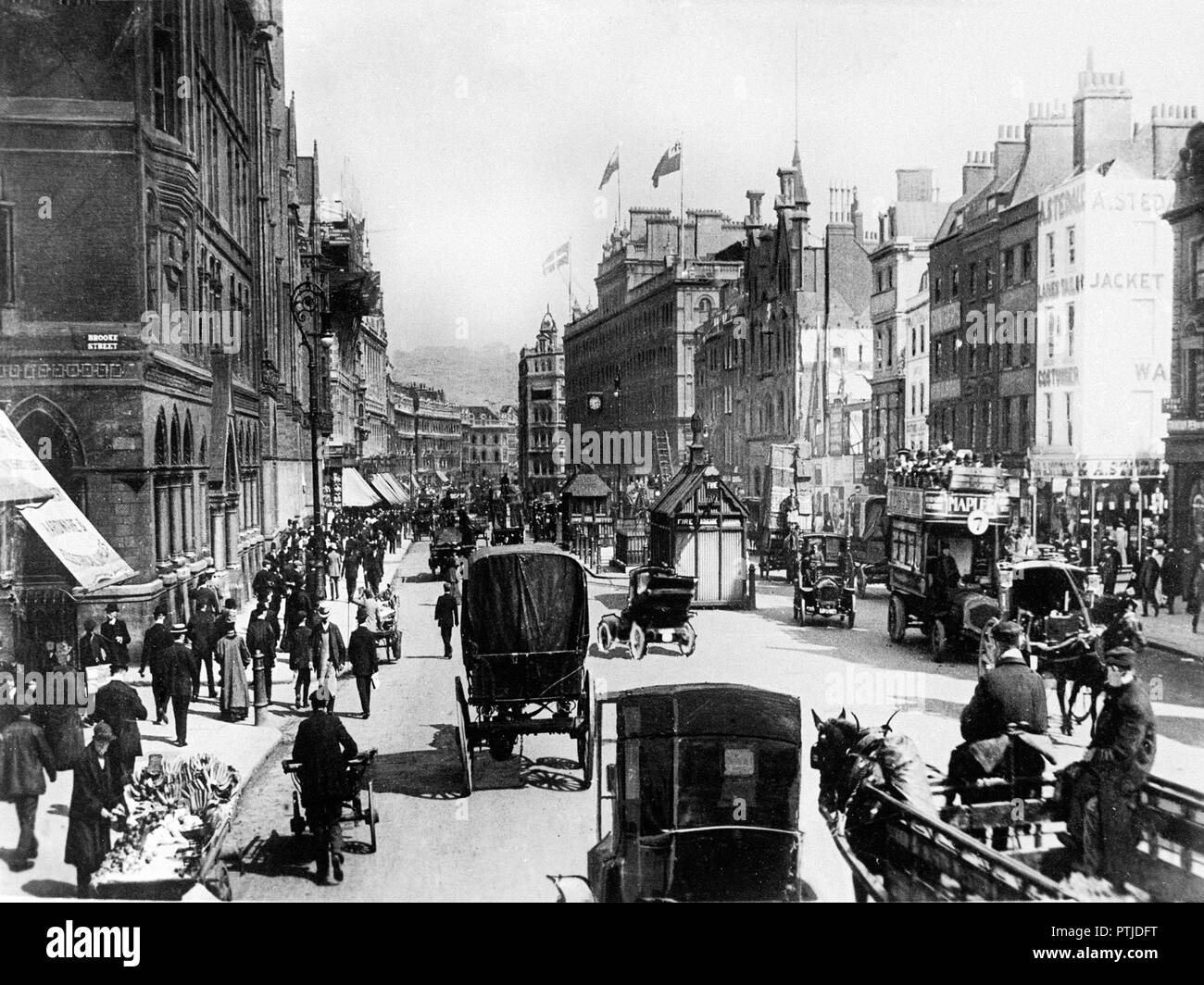 Holborn, London early 1900s Stock Photo - Alamy