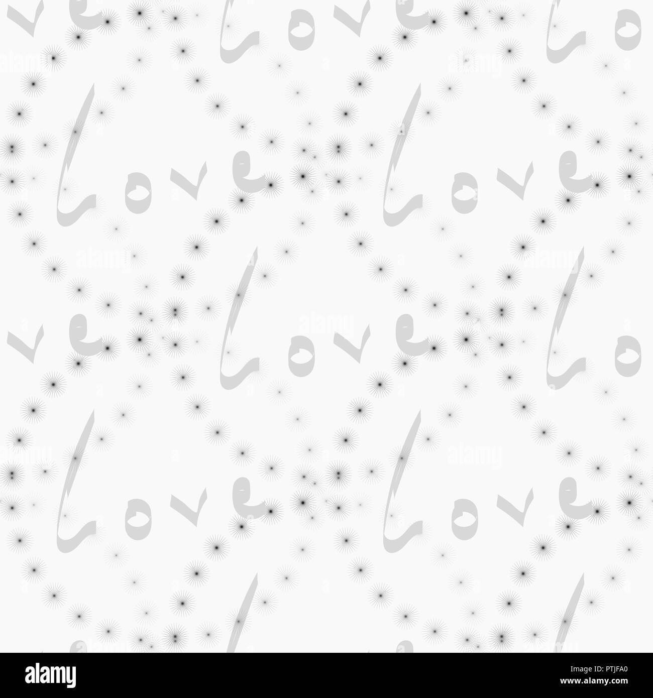 Seamless background with words Love . Vector illustration eps 10 Stock ...