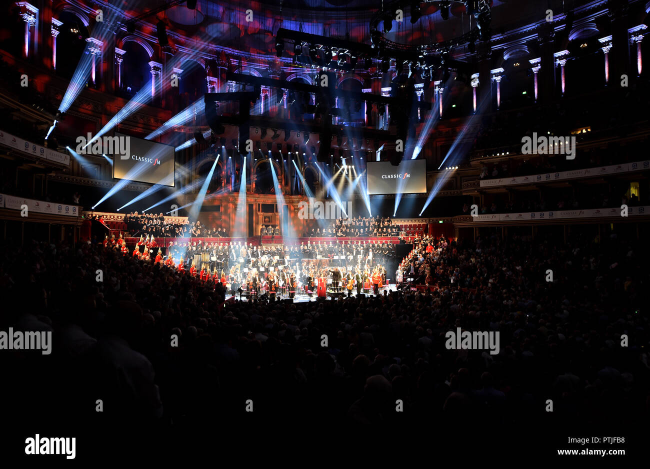 Composer Patrick Hawes conducts the Royal Philharmonic Orchestra on ...