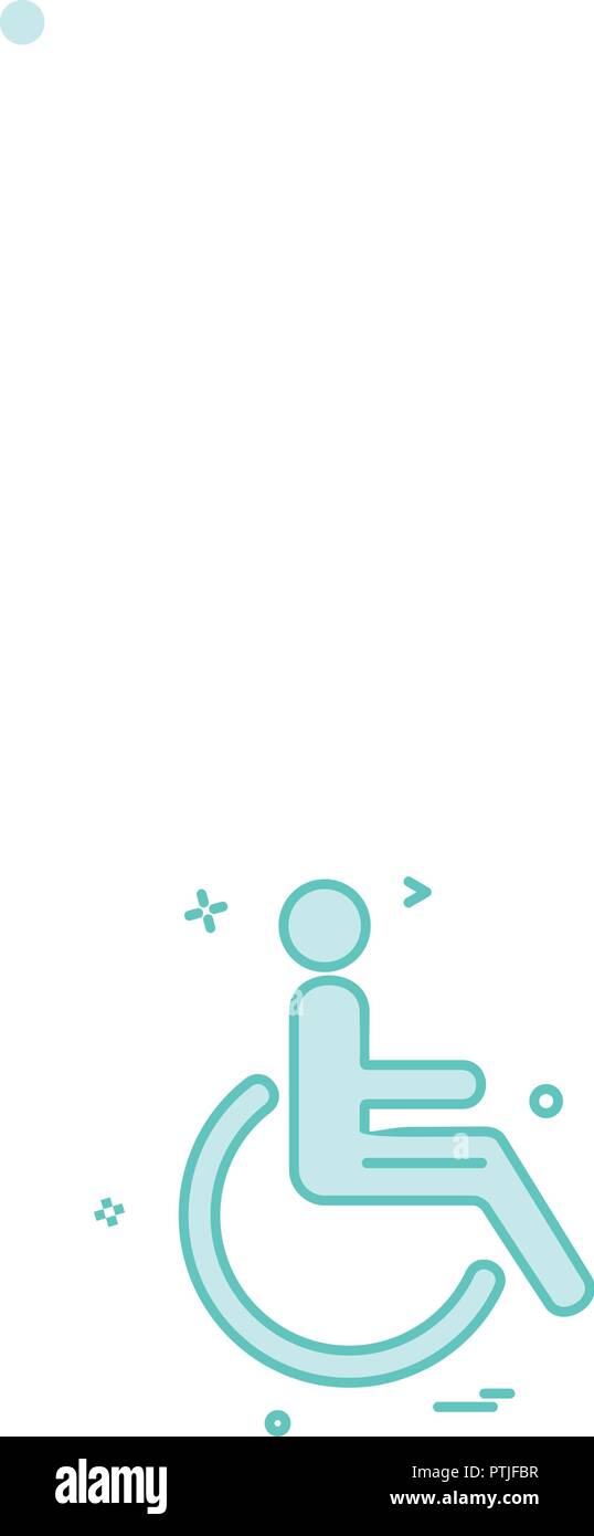 handicapped icon design vector Stock Vector Image & Art - Alamy