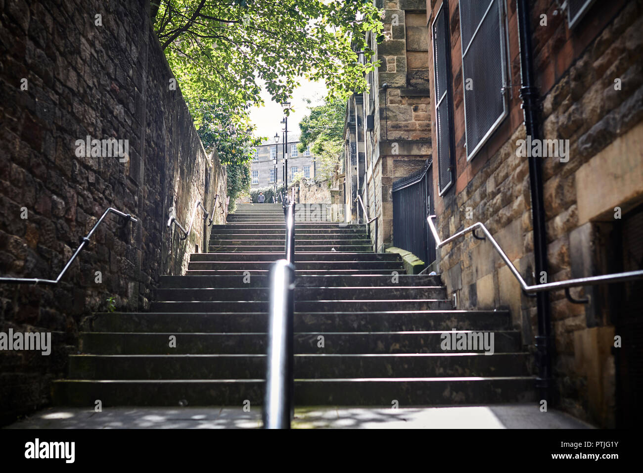 Old city steps Stock Photo - Alamy