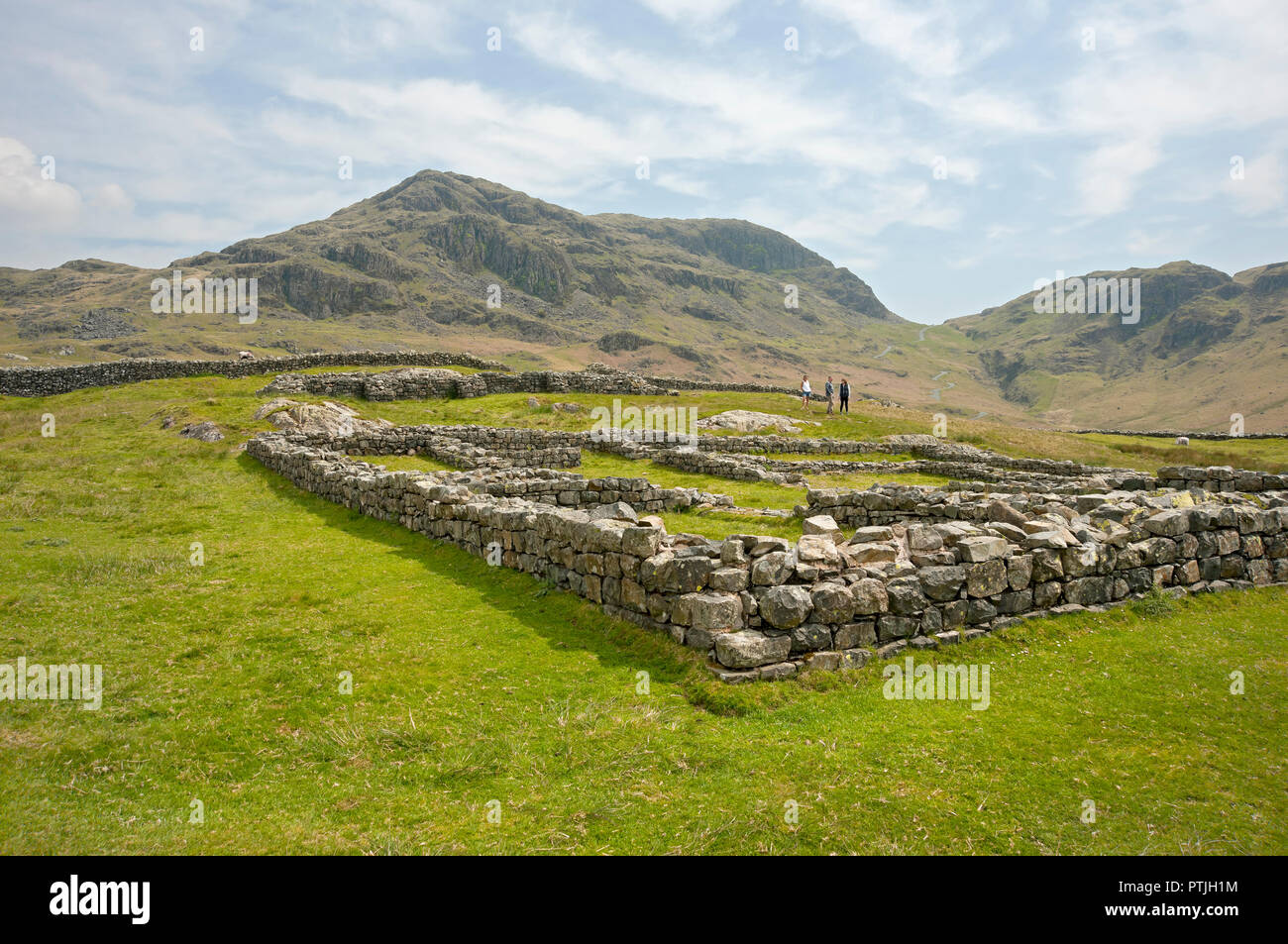Hardknott fort hi-res stock photography and images - Alamy