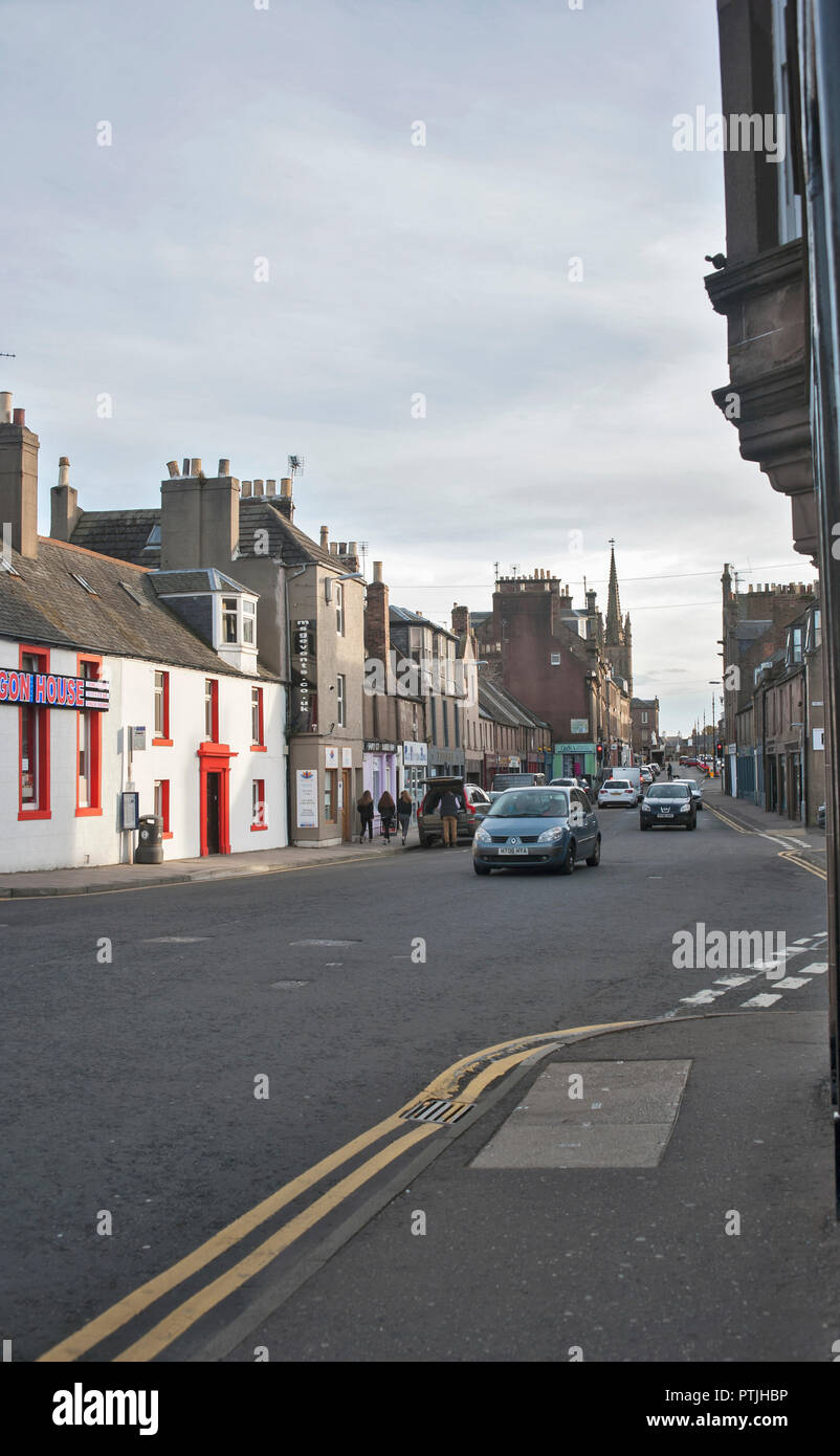 Murray Street, Montrose, Angus, Scotland Stock Photo - Alamy