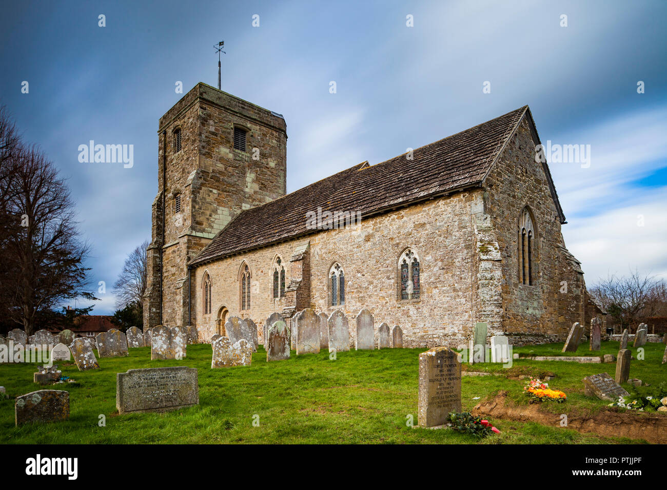 Kirdford village church Stock Photo - Alamy
