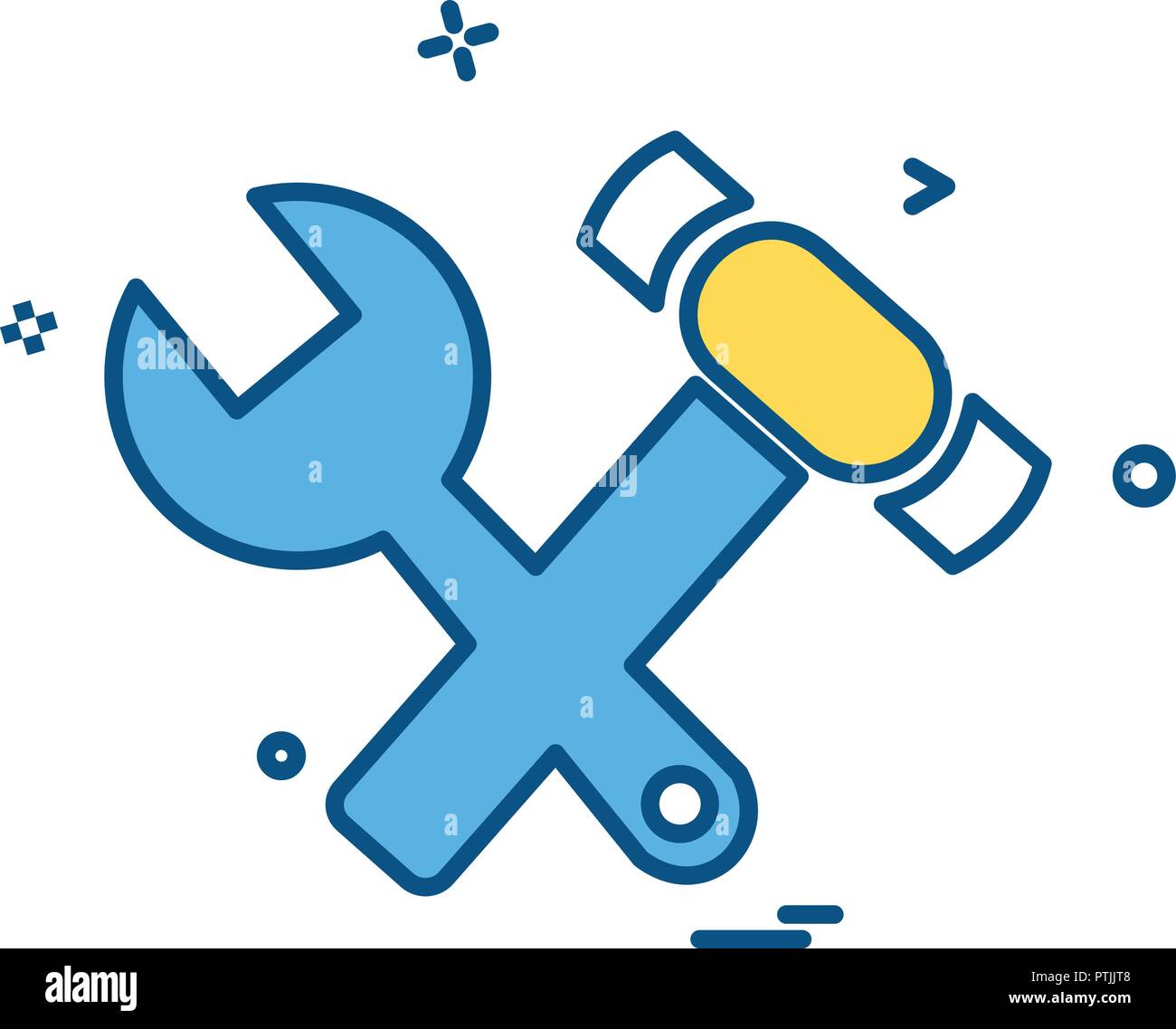 Hardware tools icon design vector Stock Vector Image & Art - Alamy