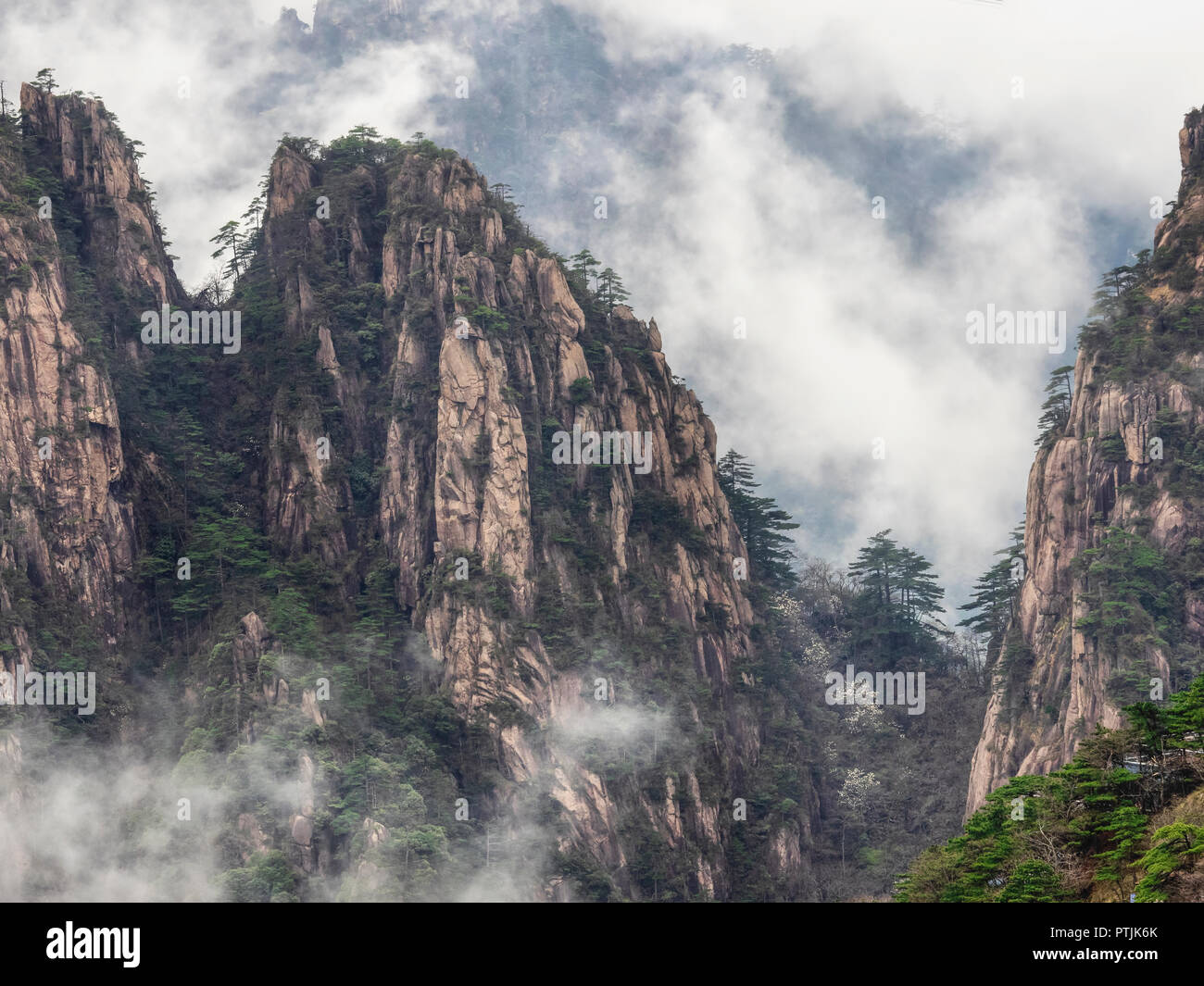 Mt.Huangshan scenery in Anhui province,China Stock Photo - Alamy